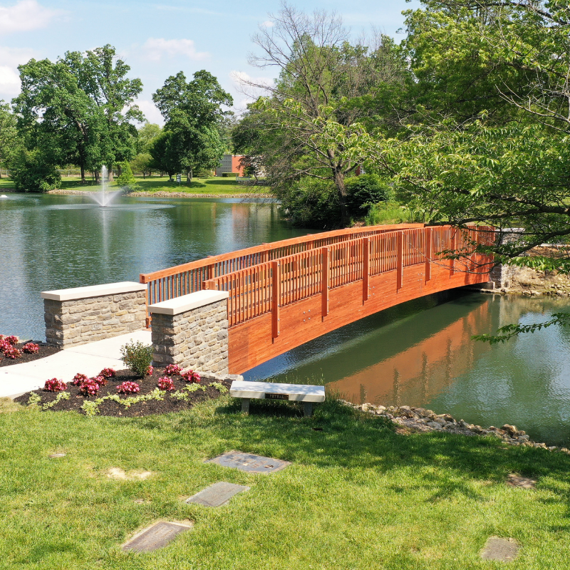 Arlington Lake Takes Center Stage - Arlington Memorial Gardens