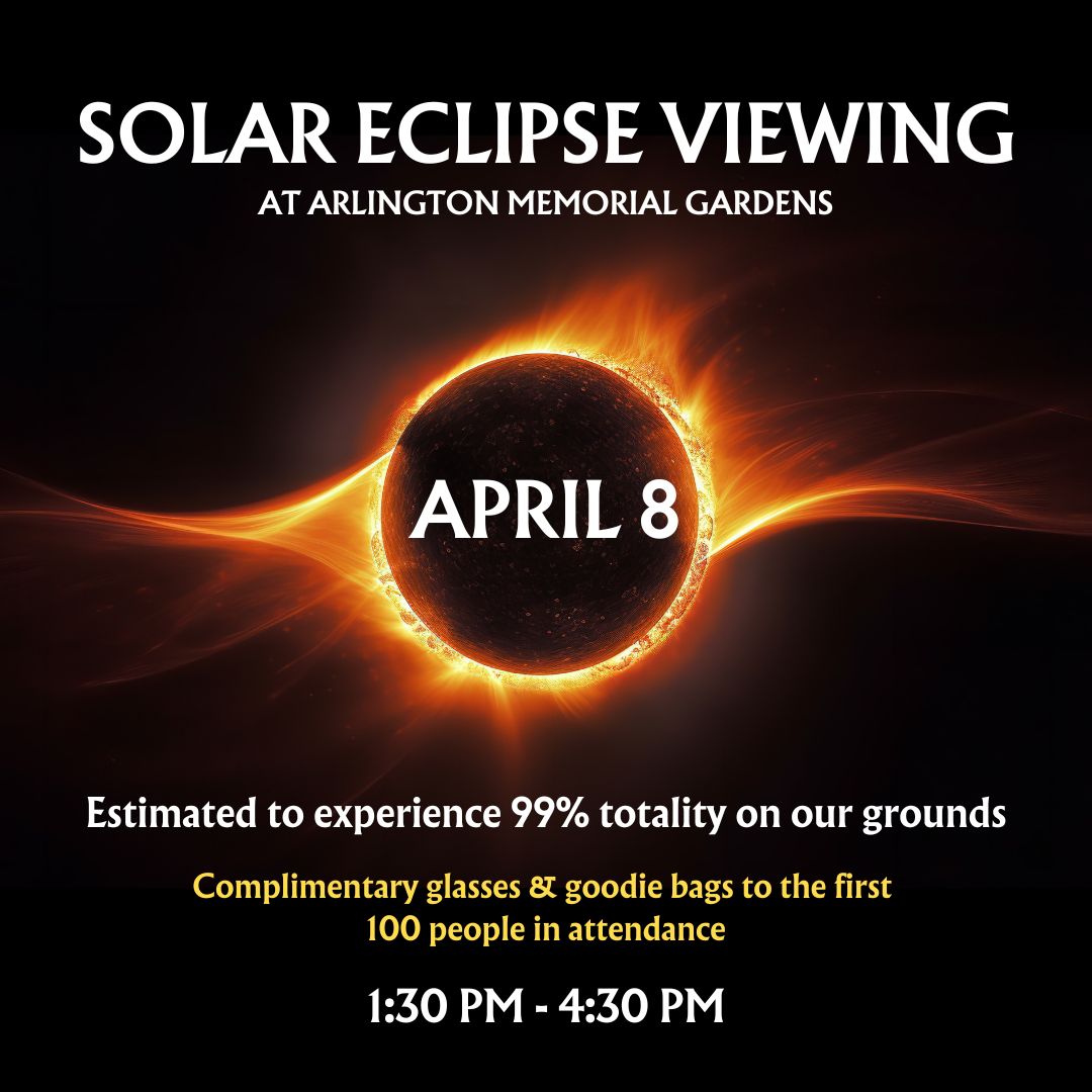 Solar Eclipse Viewing Experience | Arlington Memorial Gardens
